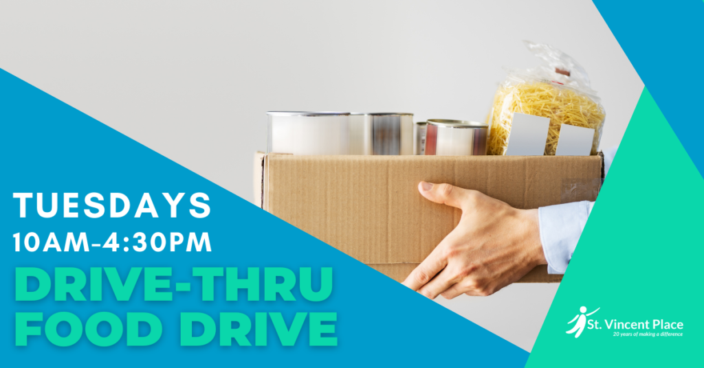 Summer Food Drives St Vincent Place